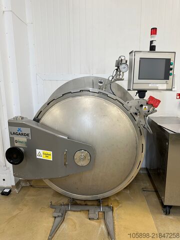Retorti / autoklavi iz nedavno zatvorene fabrike dečje hrane
Lagarde 4 trolley retorts / autoclaves