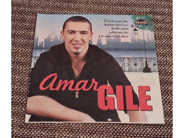 CD-AMAR GILE-ČOVEK TVOGA SNA-ORIGINAL-NOVO