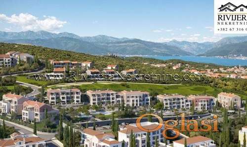 Na prodaju jednosoban stan sa dvorištem u kompleksu Heights Tivat