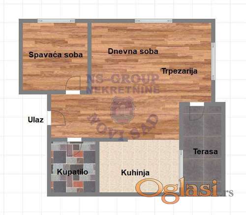 Dvosoban stan na Adicama