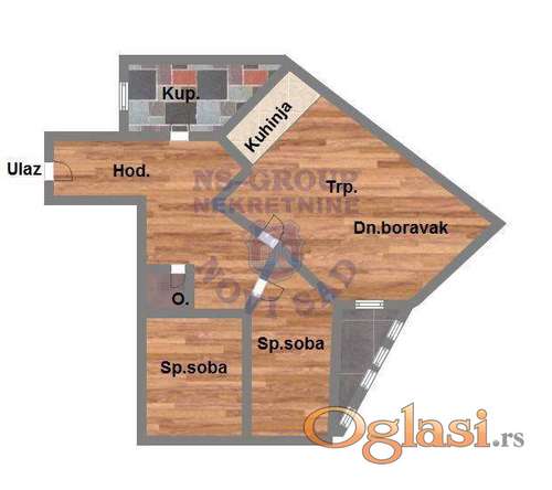 Odličan trosoban stan na Telepu.