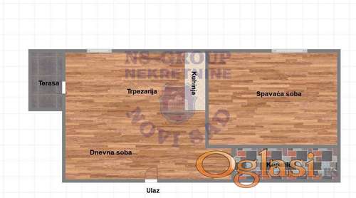 Odličan dvosoban stan u izgradnji u Sremskoj Kamenici