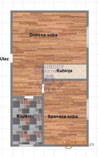 Odlican jednoiposoban stan.