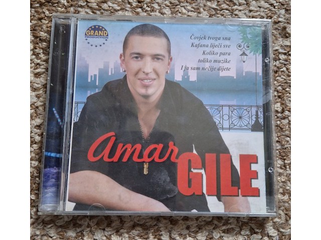 CD-AMAR GILE-ČOVEK TVOGA SNA-ORIGINAL-NOVO