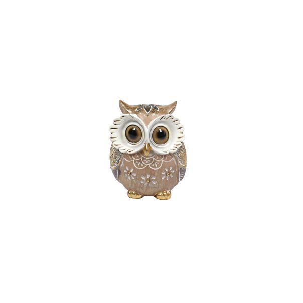 SIGMA Figura Sova 11cm LH-952, braon