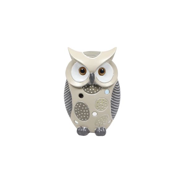 SIGMA Figura Sova 14cm LH-945, siva