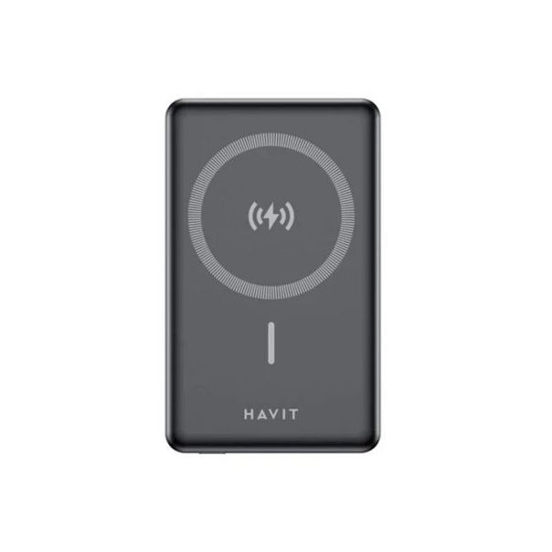 HAVIT Power bank magsafe PB5223 5000mAh, crna