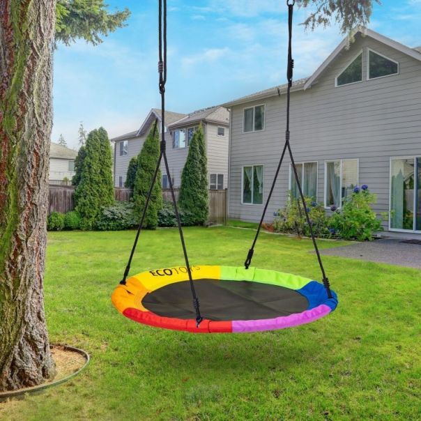 ECO TOYS Dečija baštenska ljuljaška multicolor ecotoys
