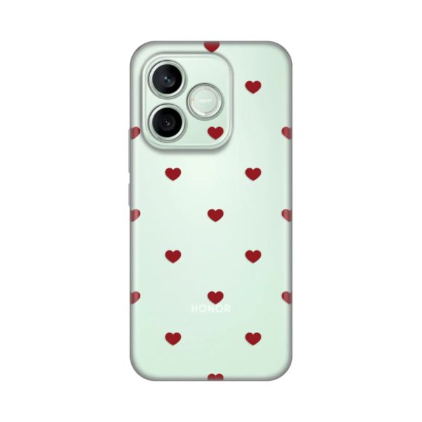 Maska za Honor 600 Lite Red Hearts Silikonska Print