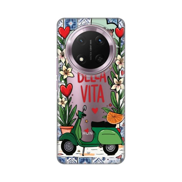 Maska za Honor Magic 7 Lite Bella Vita Silikonska Print Skin
