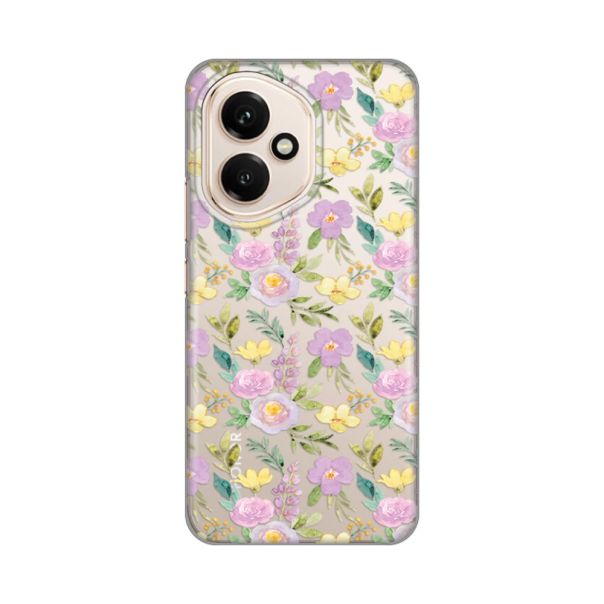 Maska za Honor 400 Soft Flowers Silikonska Print Skin
