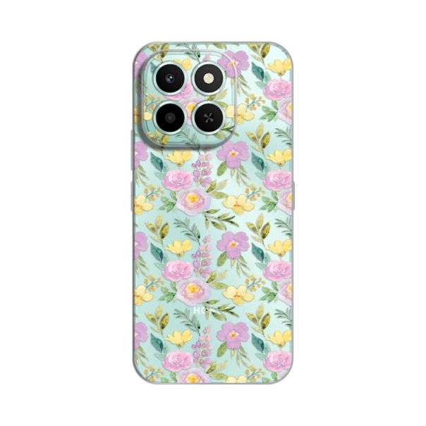 Maska za Honor X6c Soft Flowers Silikonska Print Skin
