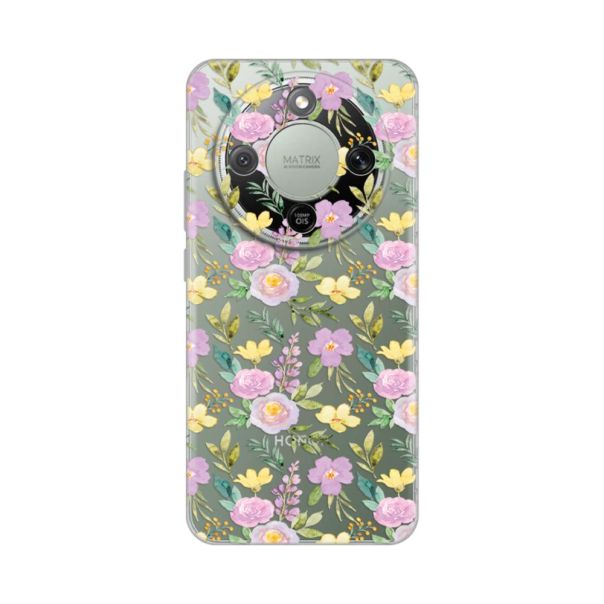 Maska za Honor Magic 8 Lite Soft Flowers Silikonska Print Skin
