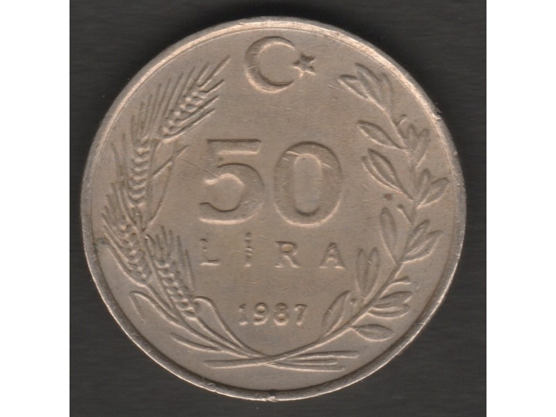 50 Lira - 1987 - Turska