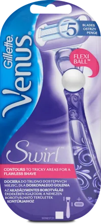 Gillette Venus
Deluxe Smooth Swirl ženski brijač, 1 kom
