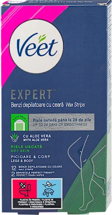 Veet
EXPERT trake za depilaciju nogu - aloe vera, 1 kom