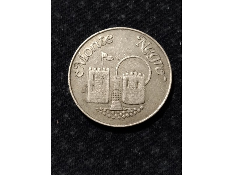monte negro žeton 1990