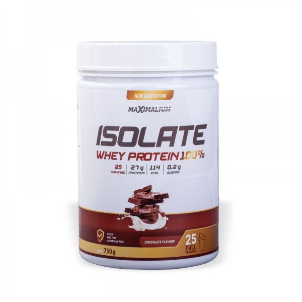 MAXIMALIUM WHEY ISOLATE 750G ČOKOLADA
