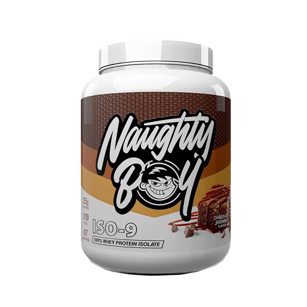 NAUGHTY BOY ISO 9 WHEY ISOLATE 2010G ČOKO-BROWNIE