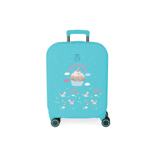 ENSO UNICORN PARADISE dečiji kofer 55 cm - tirkizna