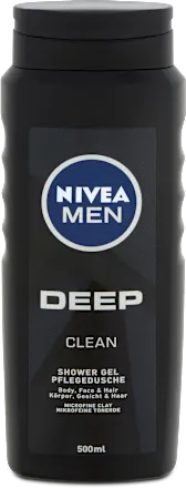 NIVEA MEN
Deep Clean - gel za tuširanje, 500 ml
