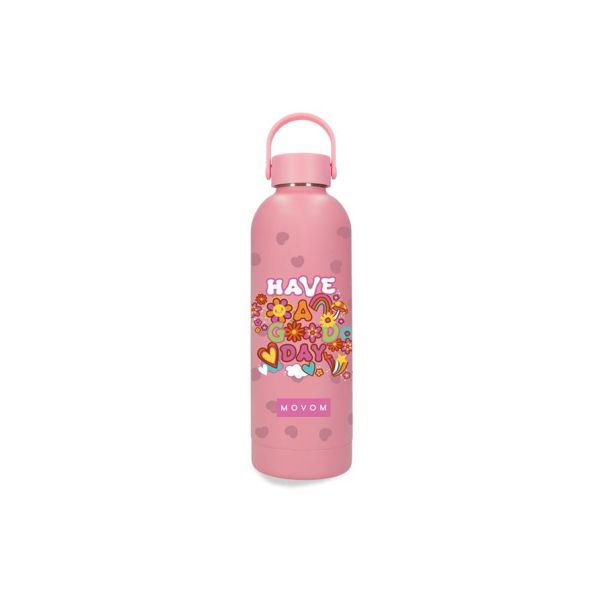 MOVOM HAVE A GOOD DAY dečiji termos 500 ml - koralna