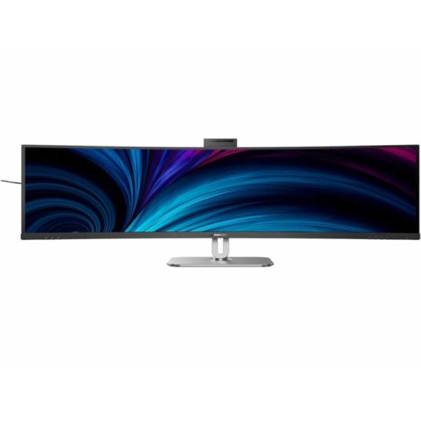 PHILIPS Monitor 49B2U5900CH/00 49"/VA,zakrivljen,32:9/5120x1440/75Hz/4ms GtG/HDMIx2,DP,USB,LAN/kamer