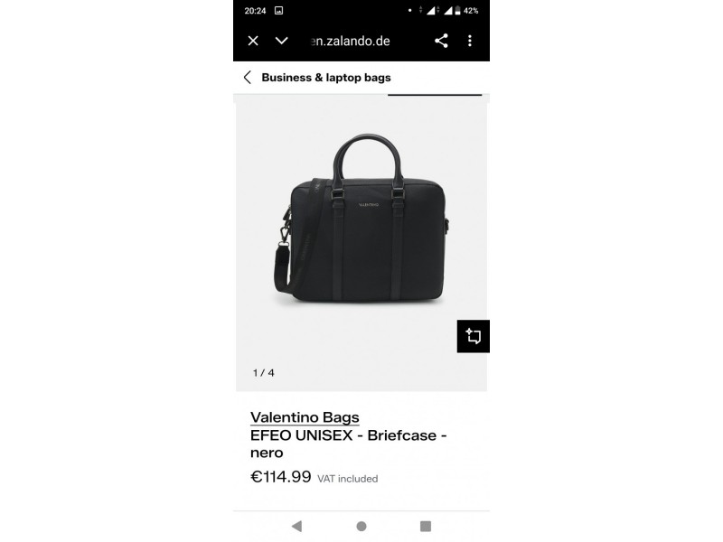Nova Mario Valentino torba – prirodna koža