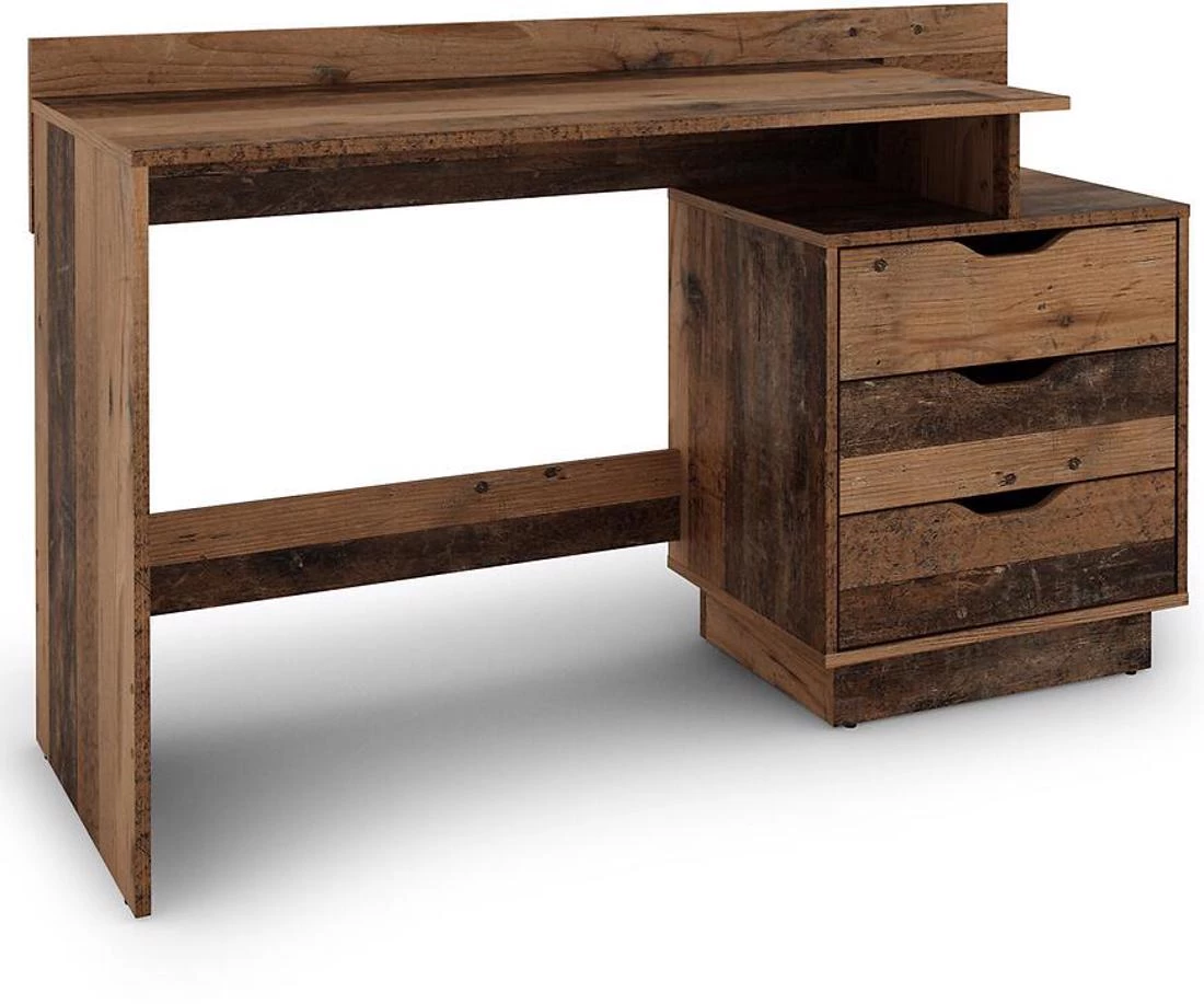 Cesar 2 Old Style radni sto 138x51,8x83,5 cm braon