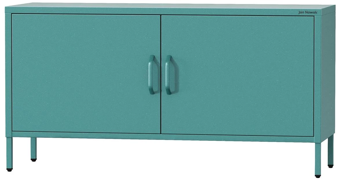 Rosa metalna TV komoda zelena 115x40x59,5