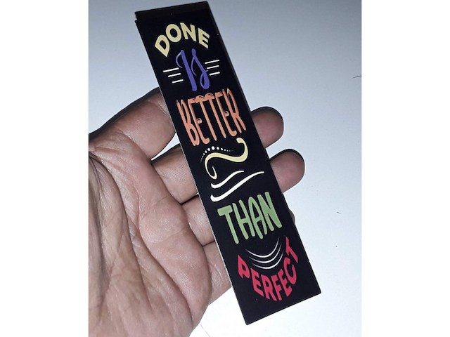 Obeleživač stranica, Bookmarker. 15 x 4 cm.