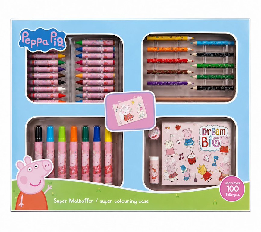 PEPA PRASE SUPER ART SET 100PCS