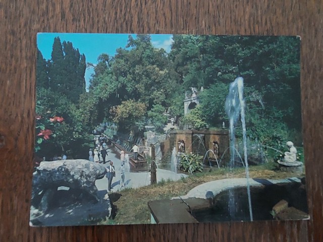 Tivoli 1960 Villa d` Este La Rometta e le cento fontana