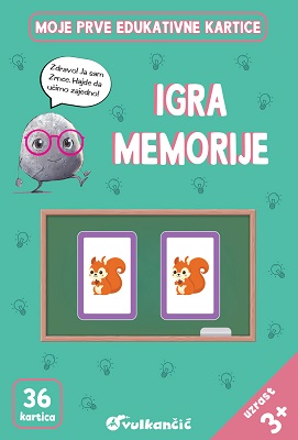 VULKAN ZRNCE KARTICE IGRA MEMORIJE LATINICA