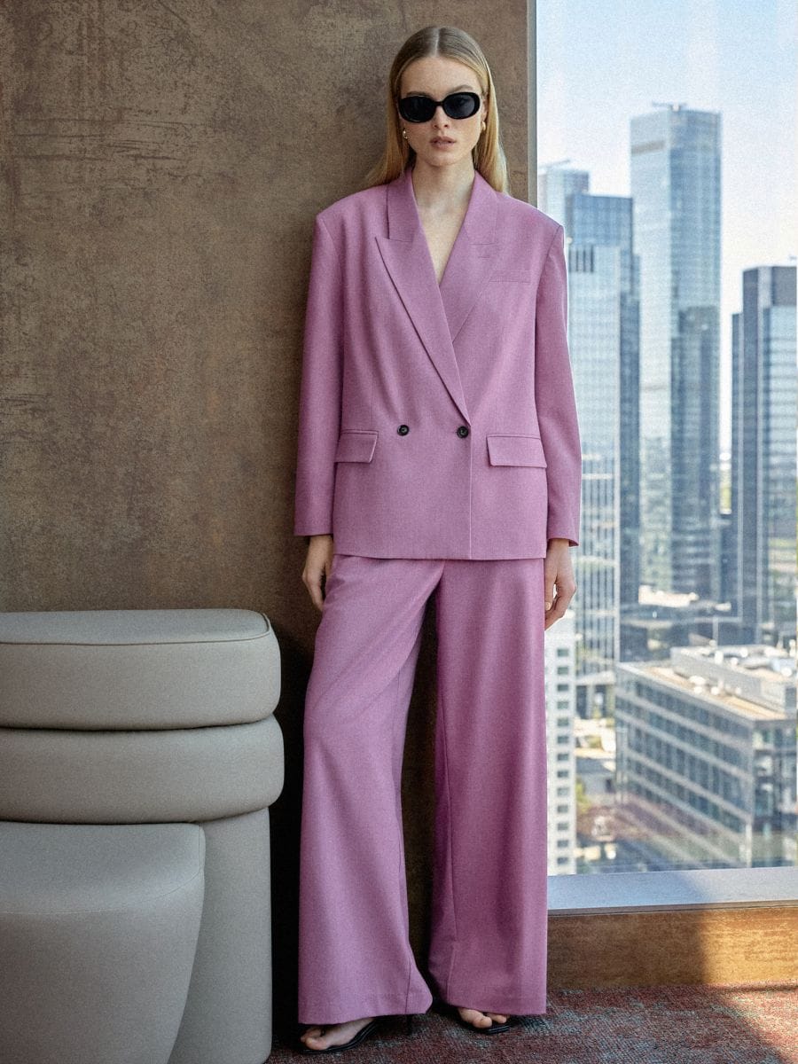 Wide leg pantalone