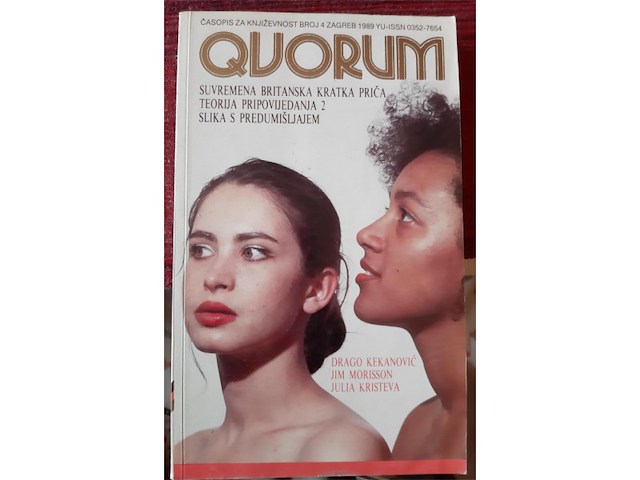 Quorum, književni časopis br. 4/1989