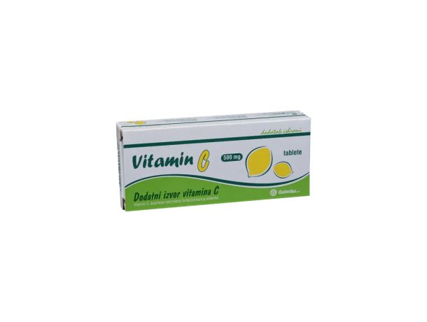 Vitamin C 500mg 20 tableta