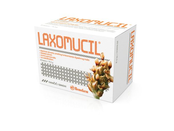 Laxomucil prašak 20 kesica