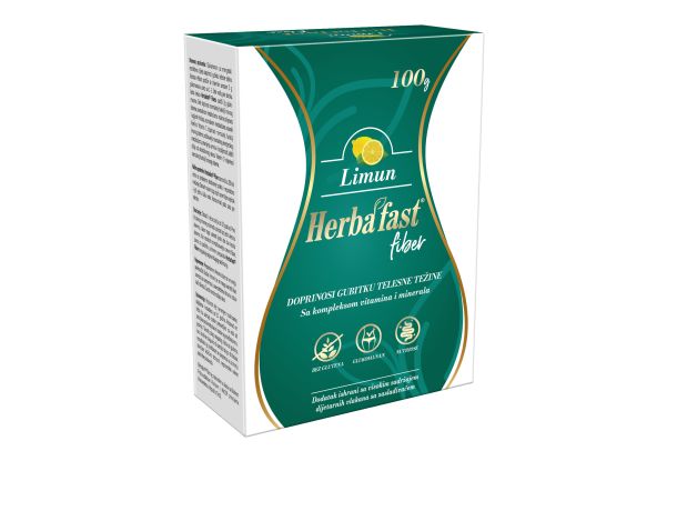 Herbafast Fiber-limun 10 kesica