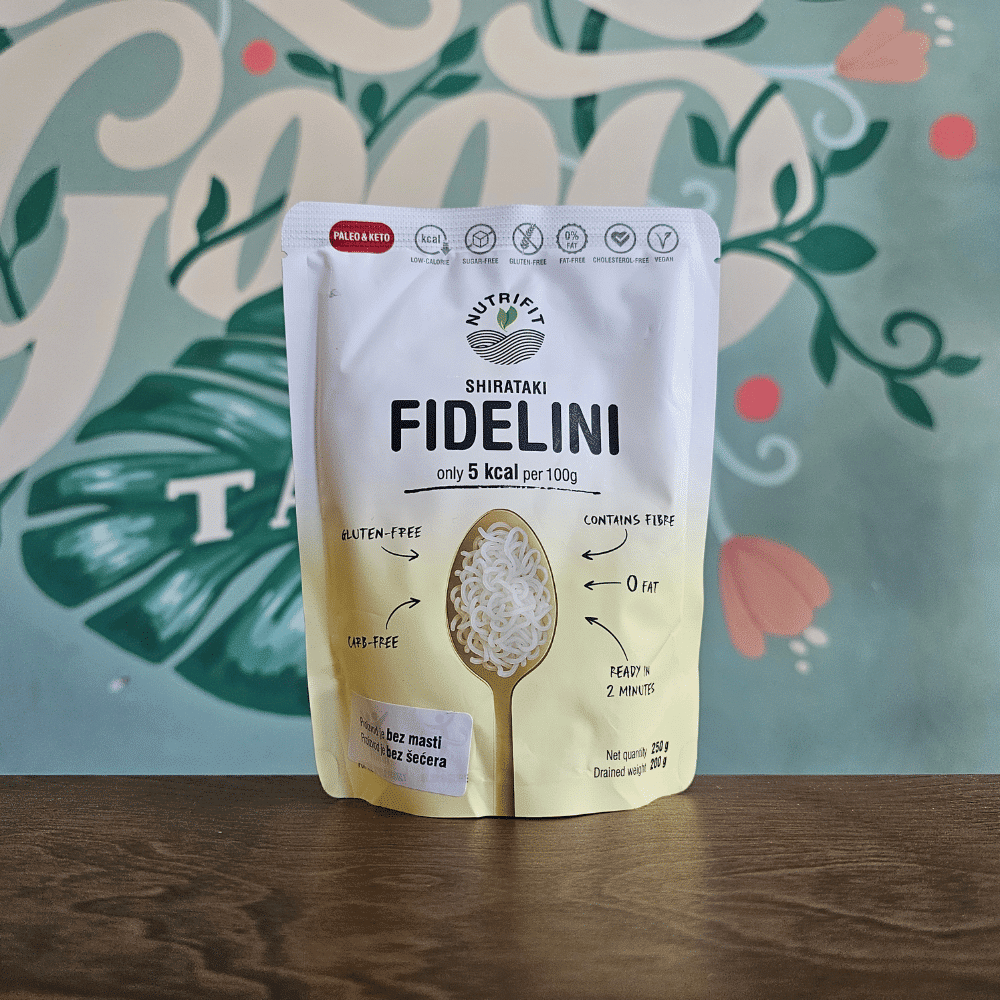 Nutrifit – Shirataki testenina – Fidelini 250g
