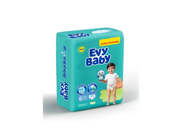 Evy baby pelene jumbo XL 6 34 kom