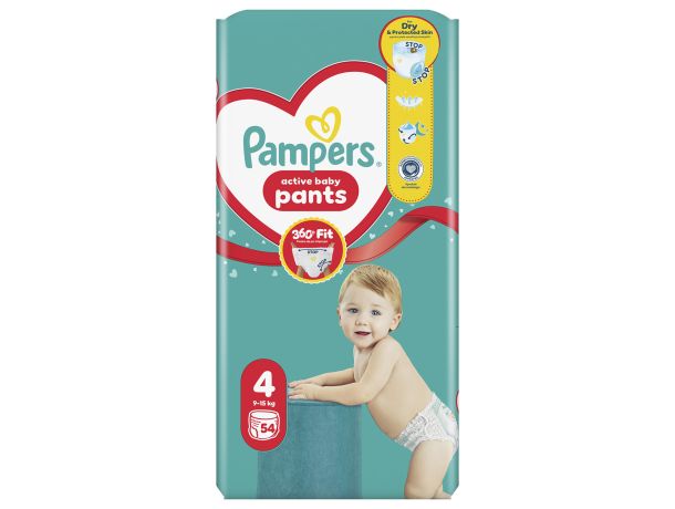PAMPERS GAĆICE PANTS JP 4 54 KOM-NOVO