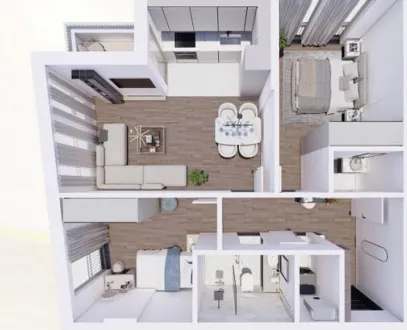 Prodaja, dvosoban stan, 66m², Pantelej, Niš