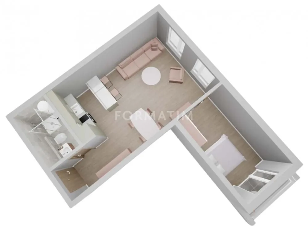 Prodaja, dvosoban stan, 45m², Zvezdara Sve Podlokacije, Beograd