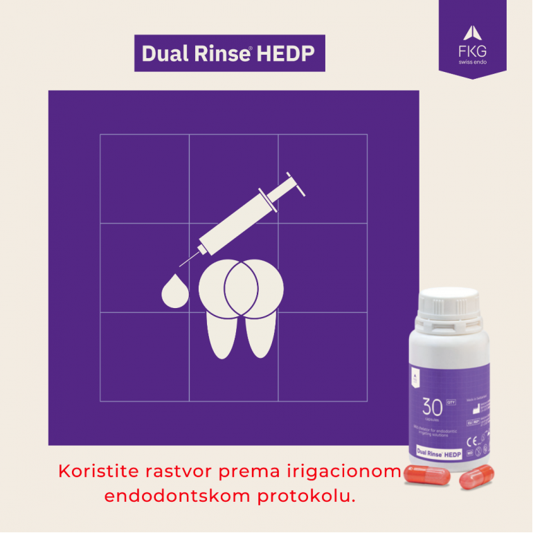 FKG DUAL RINSE HEDP - FLOW SURFER 1 KAPSULA