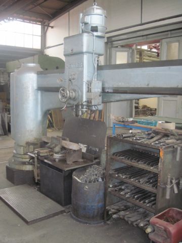 HETTNER HF 50 E / 2500 mašina za radijalno bušenje