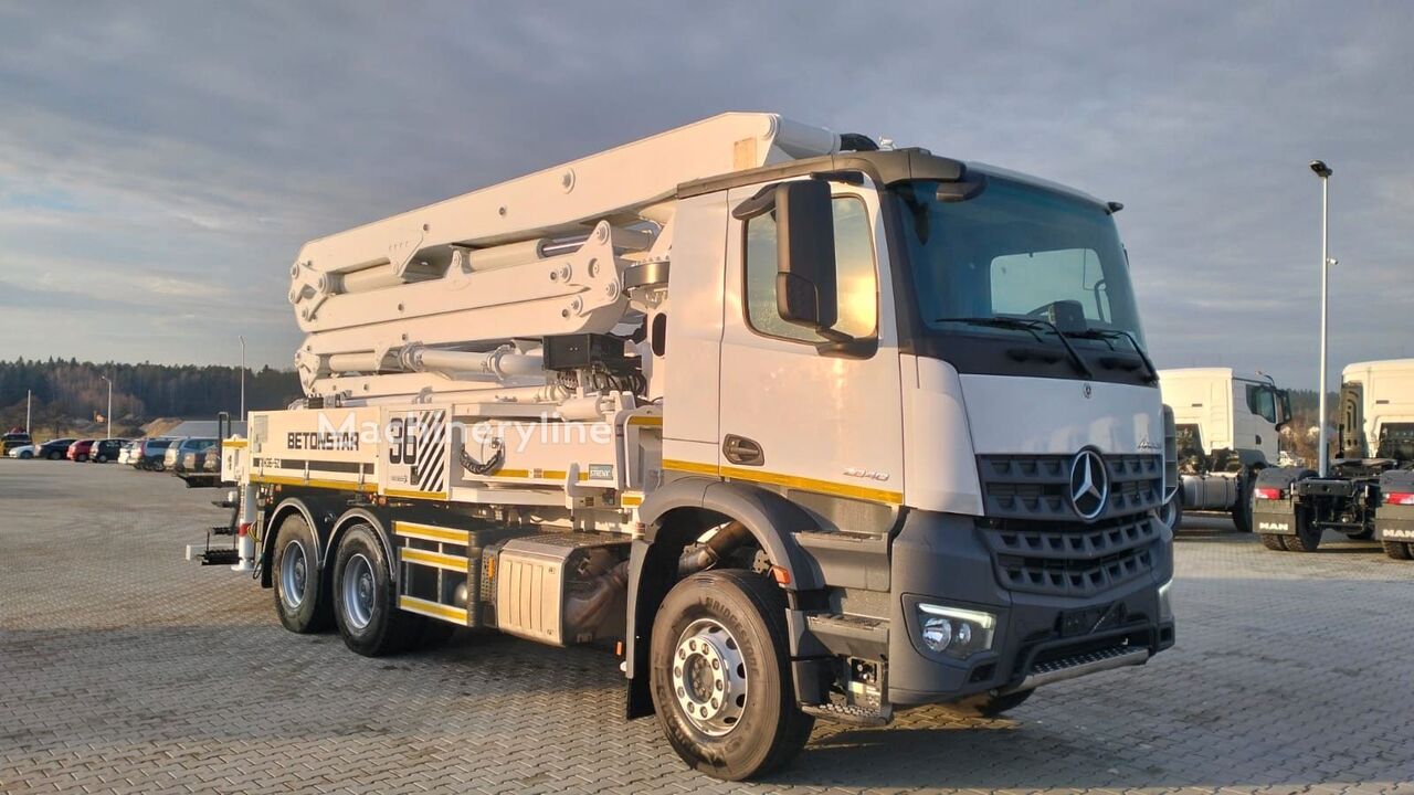 Nova Betonstar BST 36.16-5Z na šasiji Mercedes-Benz AROCS 2640 6x4 BETONSTAR H36.16-5Z pumpa za beton