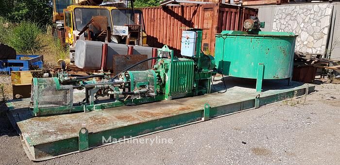 Rodio IR70 MotoPompa per calcestruzzo su piattaforma, con serba stacionarna betonska pumpa
