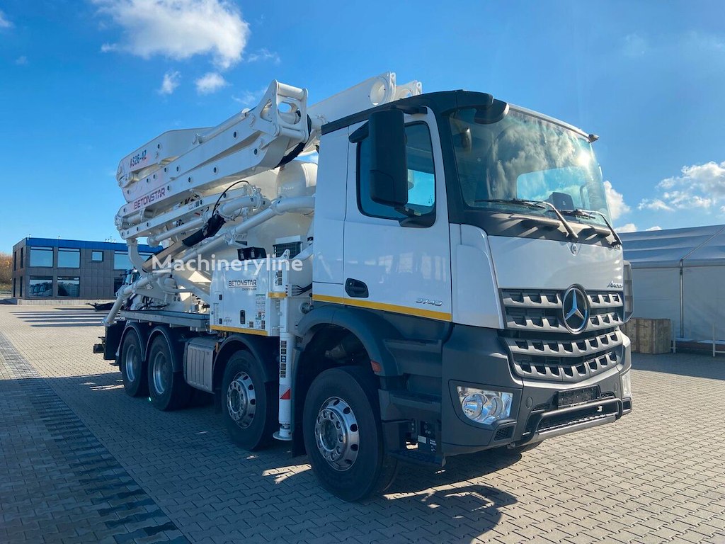 Nova ALLSTAR 26.70Z na šasiji Mercedes-Benz AROCS 3743 ALLSTAR 26.70-4Z pumpa za beton