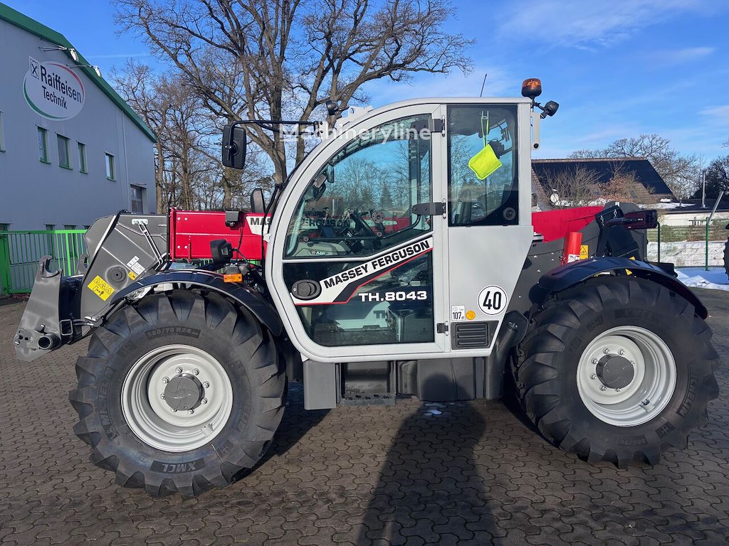 Novi Massey Ferguson TH 8043 Standard Stage 5 Exclu teleskopski utovarivač